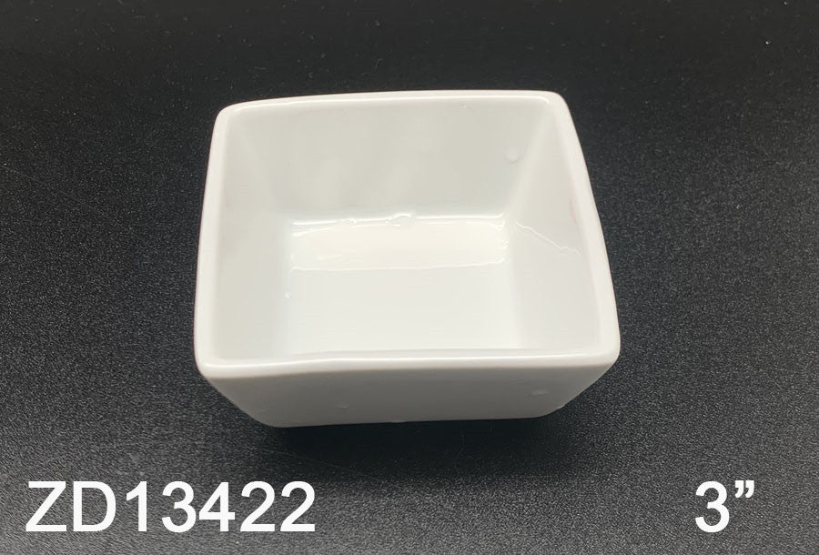 #13422 3" Square Bowl – DishCoSF